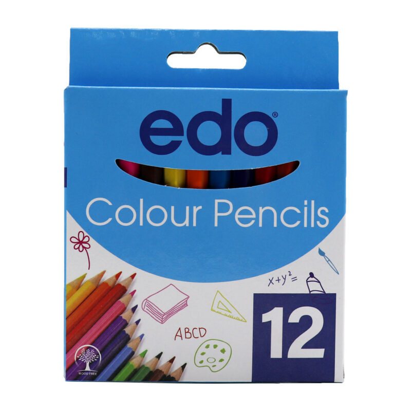 Marlin Kids colour pencils 12's long triangular - Splendit