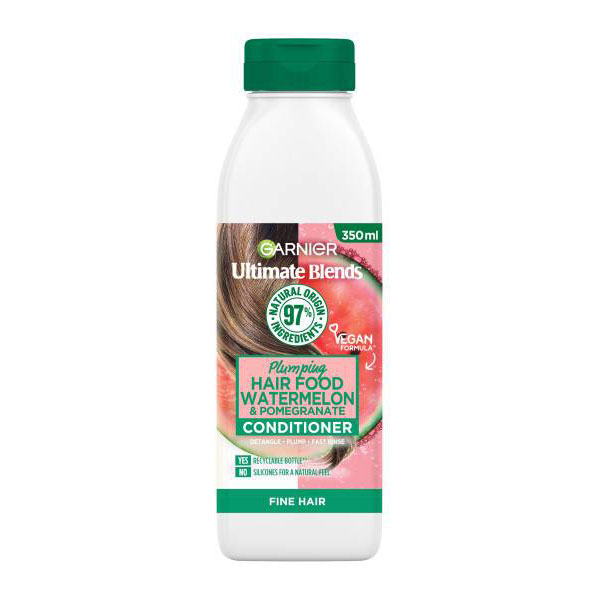 Garnier Ultimate Blends Plumping Hair Food Watermelon Conditioner - Splendit